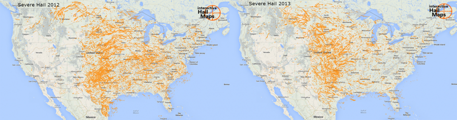 Interactive Hail Maps - Hail Reports